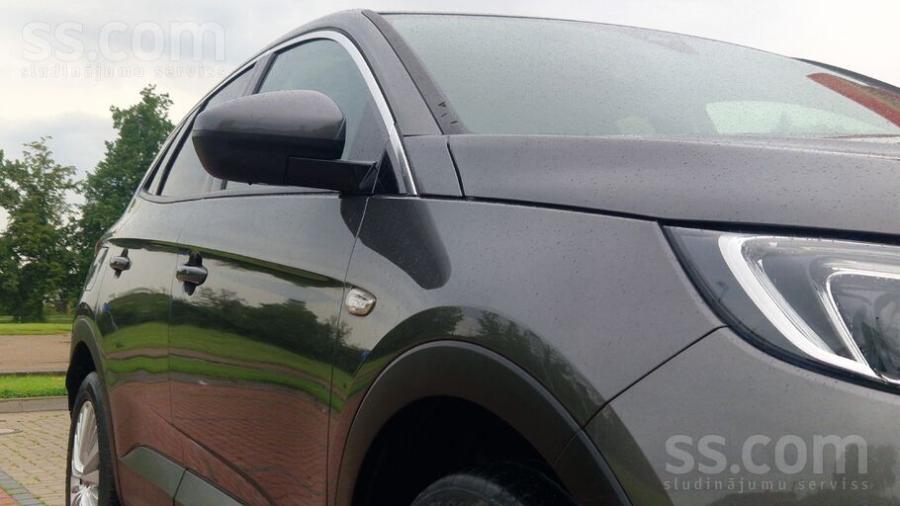 Grey Opel Grandland X 2018 in Jelgava, with an engine capacity of 1.20 L and mileage of 102 thousand km for 10450 €, photo 22 on AUTOMOTO.COM.LV