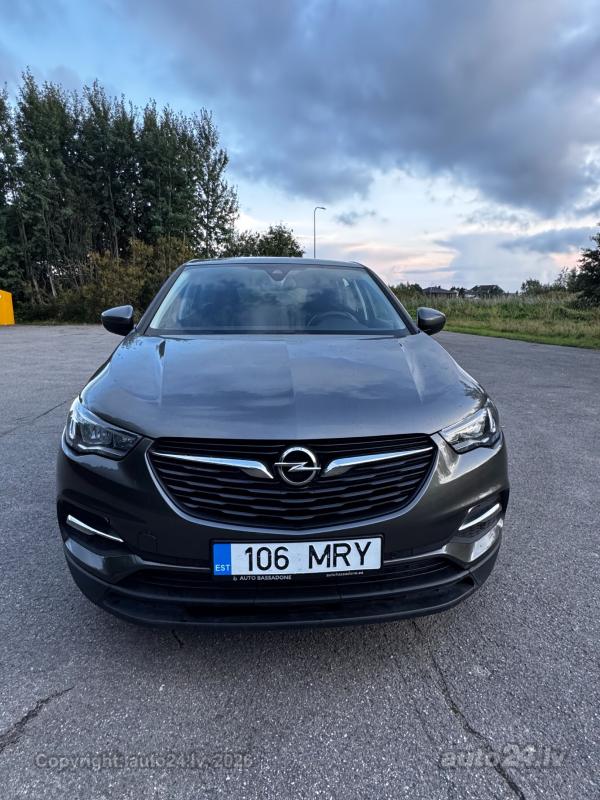 Pelēks Opel Grandland X 2018 Tallina, ar dzinēja tilpumu 1.60 L un nobraukumu 142 tūkst. km par 11800 €, foto 1 vietnē AUTOMOTO.COM.LV