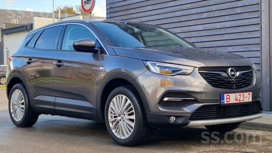 Серый Опель Grandland X 2018 в Елгава, объемом двигателя 1.20 л и пробегом 102 тыс. км за 9950 €, фото 7 на AUTOMOTO.COM.LV