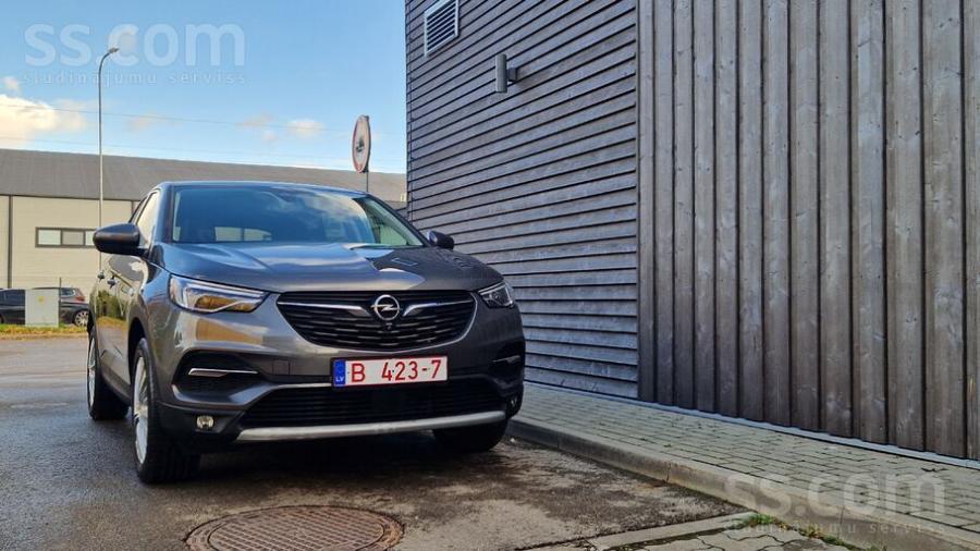 Серый Опель Grandland X 2018 в Елгава, объемом двигателя 1.20 л и пробегом 102 тыс. км за 9950 €, фото 12 на AUTOMOTO.COM.LV