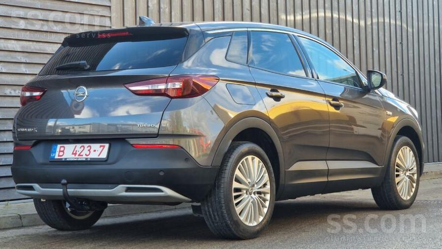 Серый Опель Grandland X 2018 в Елгава, объемом двигателя 1.20 л и пробегом 102 тыс. км за 9950 €, фото 17 на AUTOMOTO.COM.LV