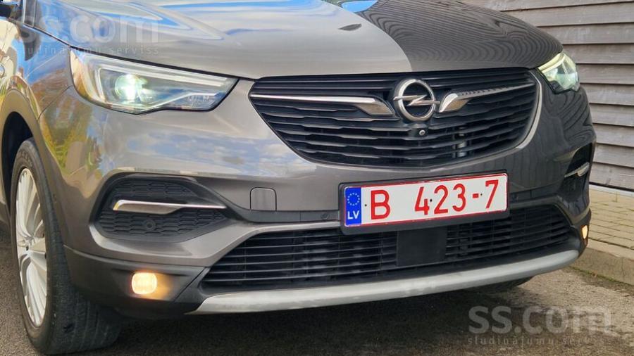 Серый Опель Grandland X 2018 в Елгава, объемом двигателя 1.20 л и пробегом 102 тыс. км за 9950 €, фото 35 на AUTOMOTO.COM.LV