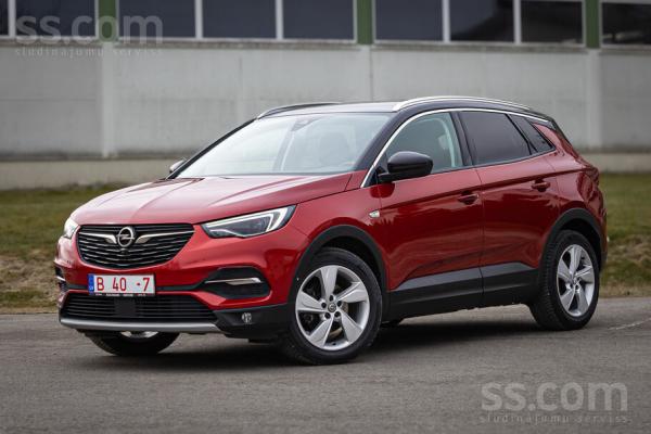 Sarkans Opel Grandland X 2018 Tukums, ar dzinēja tilpumu 2.00 L un nobraukumu 181 tūkst. km par 13790 €, foto 2 vietnē AUTOMOTO.COM.LV