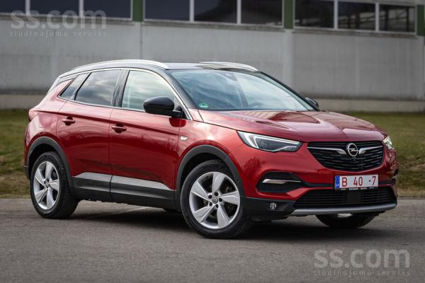 Sarkans Opel Grandland X 2018 Tukums, ar dzinēja tilpumu 2.00 L un nobraukumu 181 tūkst. km par 13790 €, foto 5 vietnē AUTOMOTO.COM.LV