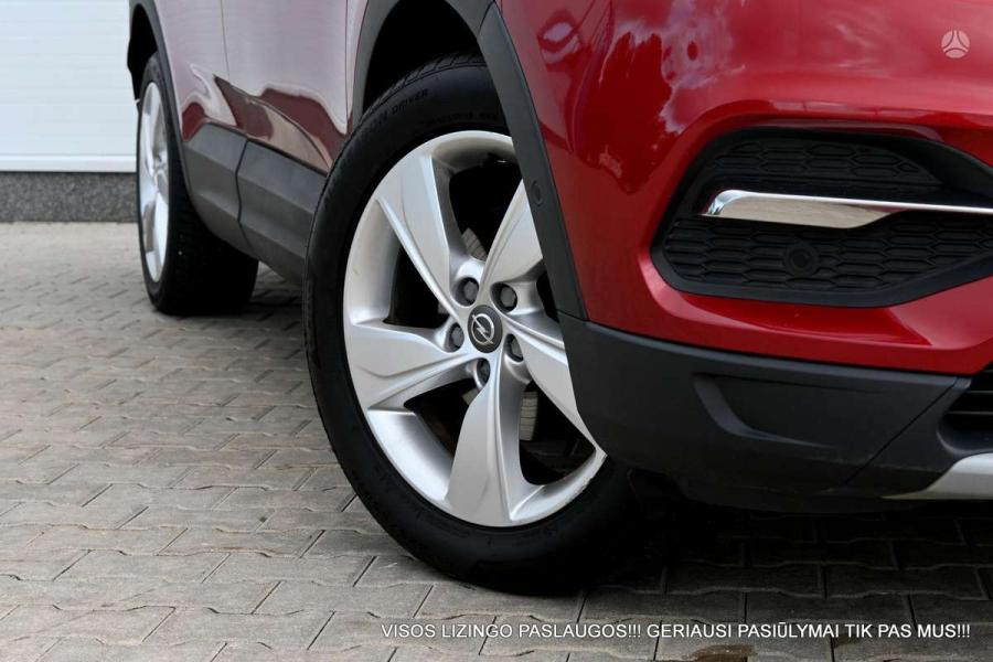 Red Opel Grandland X 2018 in Kretinga, with an engine capacity of 1.20 L and mileage of 143 thousand km for 8599 €, photo 7 on AUTOMOTO.COM.LV