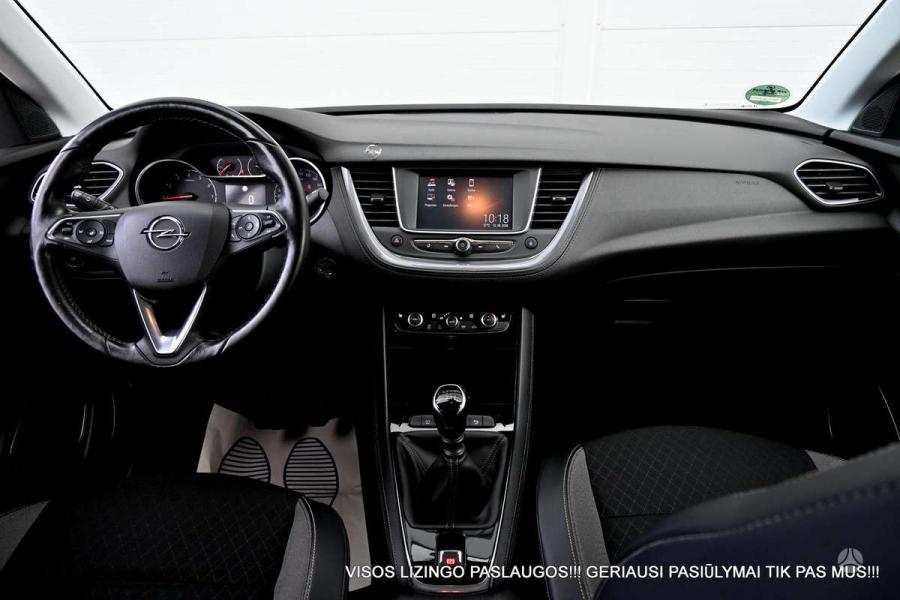 Red Opel Grandland X 2018 in Kretinga, with an engine capacity of 1.20 L and mileage of 143 thousand km for 8599 €, photo 32 on AUTOMOTO.COM.LV