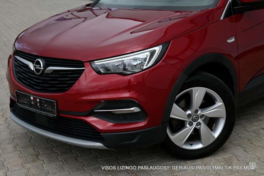 Sarkans Opel Grandland X 2018 Kretinga, ar dzinēja tilpumu 1.20 L un nobraukumu 143 tūkst. km par 8599 €, foto 5 vietnē AUTOMOTO.COM.LV