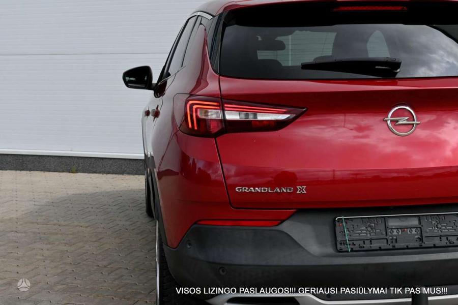 Sarkans Opel Grandland X 2018 Kretinga, ar dzinēja tilpumu 1.20 L un nobraukumu 143 tūkst. km par 8599 €, foto 12 vietnē AUTOMOTO.COM.LV
