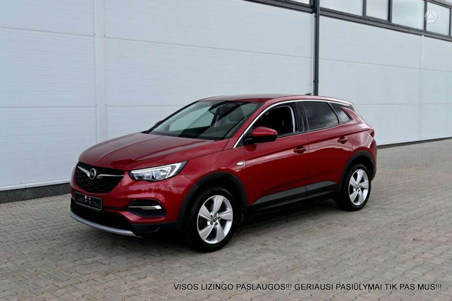 Sarkans Opel Grandland X 2018 Kretinga, ar dzinēja tilpumu 1.20 L un nobraukumu 143 tūkst. km par 8599 €, foto 15 vietnē AUTOMOTO.COM.LV