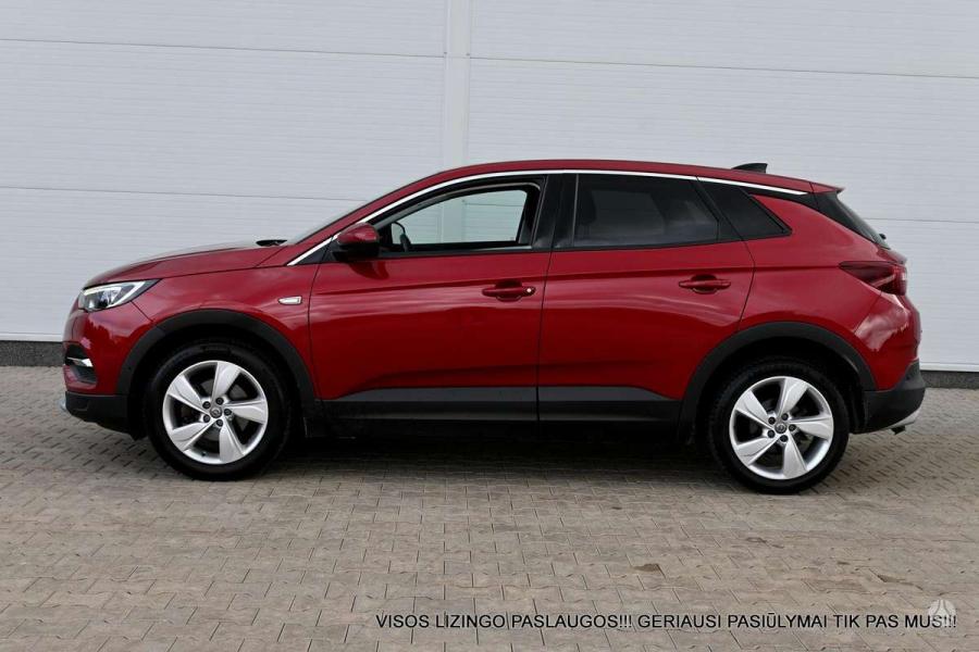Sarkans Opel Grandland X 2018 Kretinga, ar dzinēja tilpumu 1.20 L un nobraukumu 143 tūkst. km par 8599 €, foto 17 vietnē AUTOMOTO.COM.LV