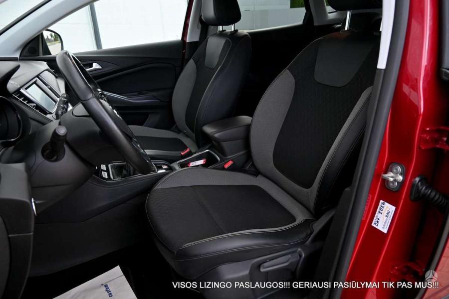 Sarkans Opel Grandland X 2018 Kretinga, ar dzinēja tilpumu 1.20 L un nobraukumu 143 tūkst. km par 8599 €, foto 22 vietnē AUTOMOTO.COM.LV