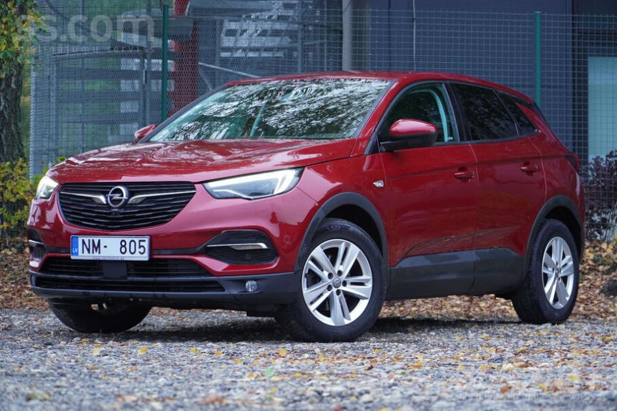 Sarkans Opel Grandland X 2018 Rīga, ar dzinēja tilpumu 1.60 L un nobraukumu 205 tūkst. km par 10490 €, foto 6 vietnē AUTOMOTO.COM.LV