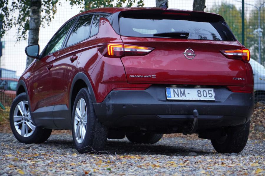 Sarkans Opel Grandland X 2018 Rīga, ar dzinēja tilpumu 1.60 L un nobraukumu 205 tūkst. km par 10490 €, foto 11 vietnē AUTOMOTO.COM.LV