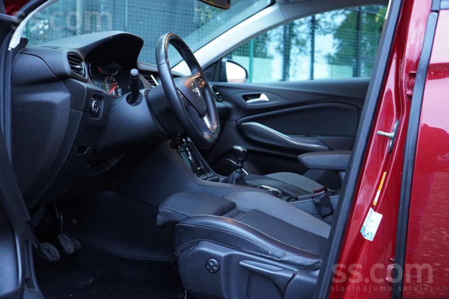 Sarkans Opel Grandland X 2018 Rīga, ar dzinēja tilpumu 1.60 L un nobraukumu 205 tūkst. km par 10490 €, foto 15 vietnē AUTOMOTO.COM.LV