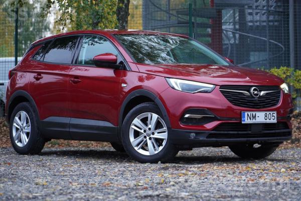 Sarkans Opel Grandland X 2018 Rīga, ar dzinēja tilpumu 1.60 L un nobraukumu 205 tūkst. km par 10490 €, foto 3 vietnē AUTOMOTO.COM.LV