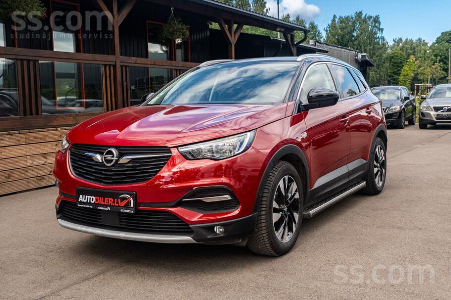 Красный Опель Grandland X 2019 в Рига, объемом двигателя 1.20 л и пробегом 0 тыс. км за 12500 €, фото 5 на AUTOMOTO.COM.LV