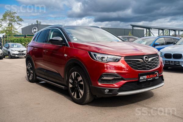 Red Opel Grandland X 2019 in Riga, with an engine capacity of 1.20 L and mileage of 0 thousand km for 12500 €, photo 6 on AUTOMOTO.COM.LV