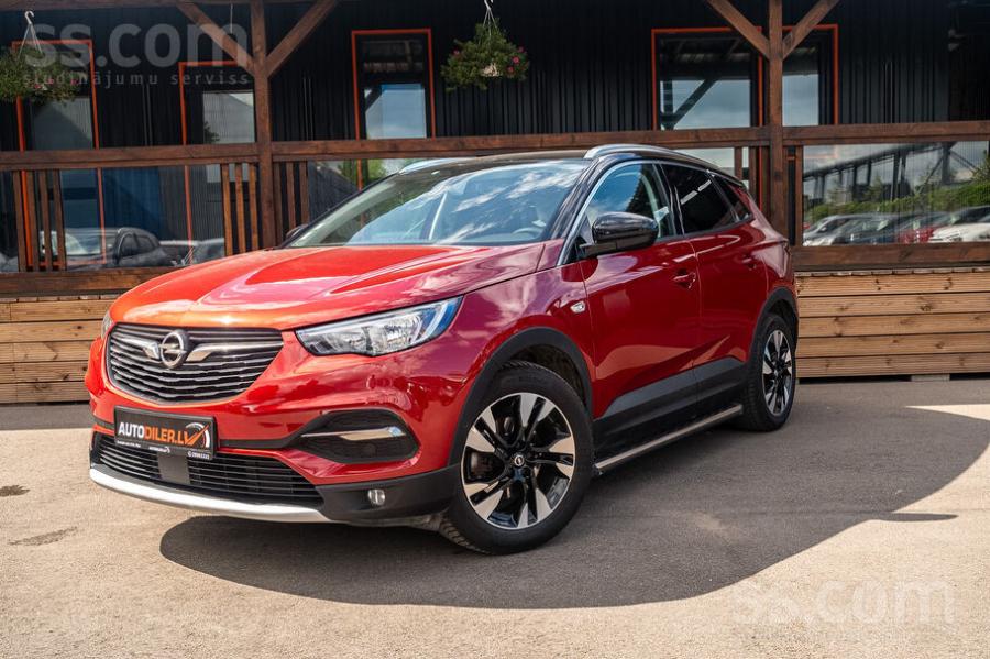 Красный Опель Grandland X 2019 в Рига, объемом двигателя 1.20 л и пробегом 0 тыс. км за 12500 €, фото 9 на AUTOMOTO.COM.LV