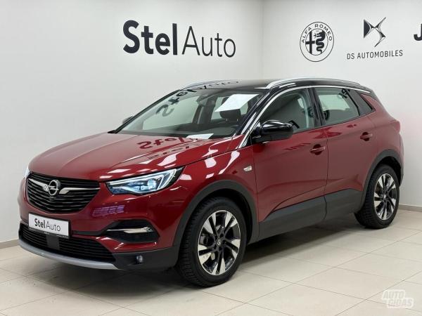 Red Opel Grandland X 2020 in Vilnius, with an engine capacity of 1.60 L and mileage of 89 thousand km for 18490 €, photo 2 on AUTOMOTO.COM.LV