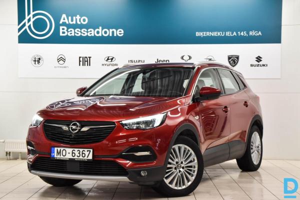 Sarkans Opel Grandland X 2020 Rīga, ar dzinēja tilpumu 1.20 L un nobraukumu 92 tūkst. km par 15990 €, foto 1 vietnē AUTOMOTO.COM.LV
