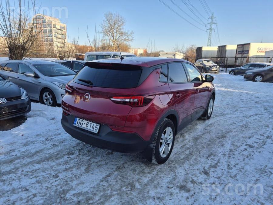 Sarkans Opel Grandland X 2020 Rīga, ar dzinēja tilpumu 1.50 L un nobraukumu 95 tūkst. km par 14990 €, foto 6 vietnē AUTOMOTO.COM.LV
