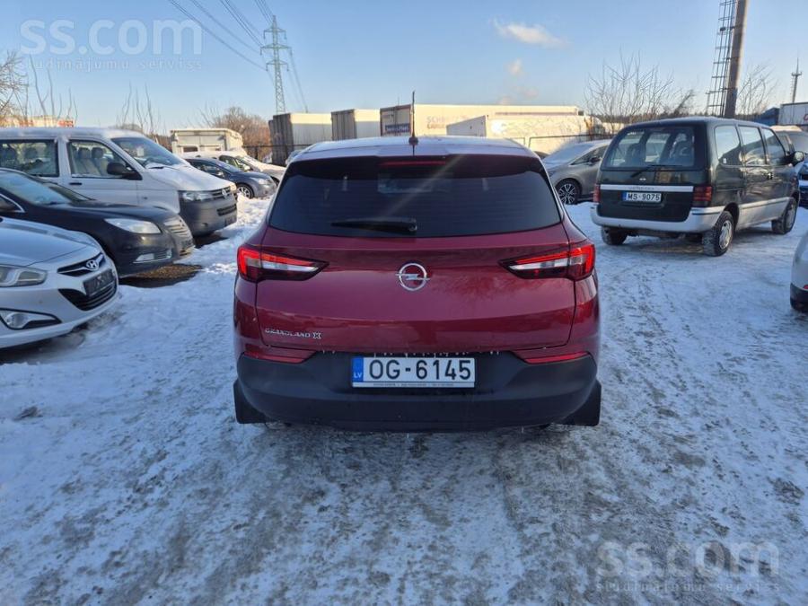 Sarkans Opel Grandland X 2020 Rīga, ar dzinēja tilpumu 1.50 L un nobraukumu 95 tūkst. km par 14990 €, foto 7 vietnē AUTOMOTO.COM.LV