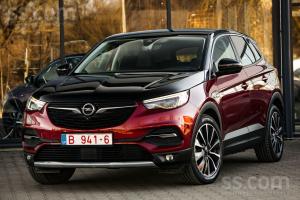 Красный Опель Grandland X 2020 в Елгава, объемом двигателя 1.60 л и пробегом 0 тыс. км за 16990 €, фото  на AUTOMOTO.COM.LV