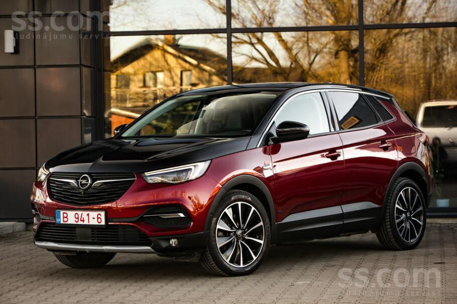 Sarkans Opel Grandland X 2020 Jelgava, ar dzinēja tilpumu 1.60 L un nobraukumu 0 tūkst. km par 16990 €, foto 3 vietnē AUTOMOTO.COM.LV