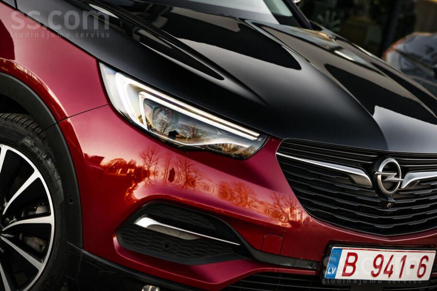 Sarkans Opel Grandland X 2020 Jelgava, ar dzinēja tilpumu 1.60 L un nobraukumu 0 tūkst. km par 16990 €, foto 5 vietnē AUTOMOTO.COM.LV