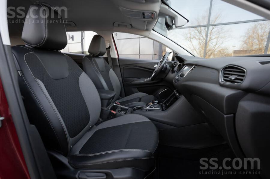 Sarkans Opel Grandland X 2020 Jelgava, ar dzinēja tilpumu 1.60 L un nobraukumu 0 tūkst. km par 16990 €, foto 16 vietnē AUTOMOTO.COM.LV