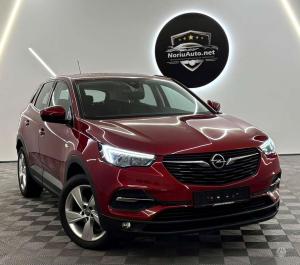 Sarkans Opel Grandland X 2020 Marijampole, ar dzinēja tilpumu 1.50 L un nobraukumu 153 tūkst. km par 11450 €, foto  vietnē AUTOMOTO.COM.LV
