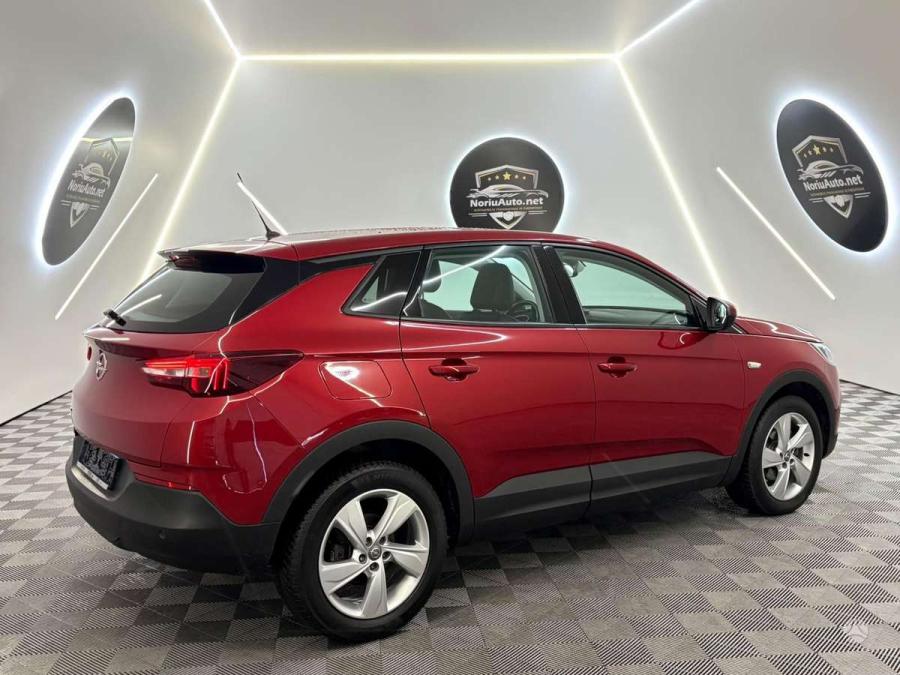 Red Opel Grandland X 2020 in Marijampole, with an engine capacity of 1.50 L and mileage of 153 thousand km for 11450 €, photo 29 on AUTOMOTO.COM.LV