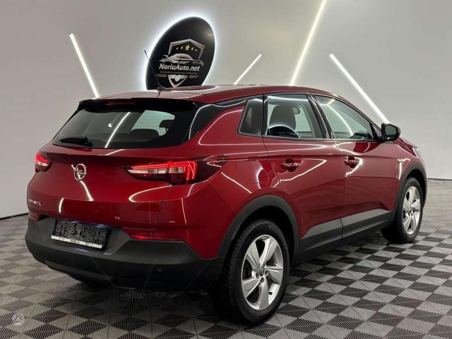 Red Opel Grandland X 2020 in Marijampole, with an engine capacity of 1.50 L and mileage of 153 thousand km for 11450 €, photo 30 on AUTOMOTO.COM.LV