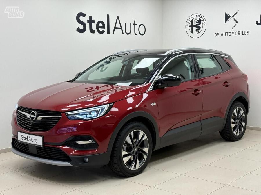 Красный Опель Grandland X 2020 в Вильнюс, объемом двигателя 1.60 л и пробегом 89 тыс. км за 15690 €, фото 1 на AUTOMOTO.COM.LV