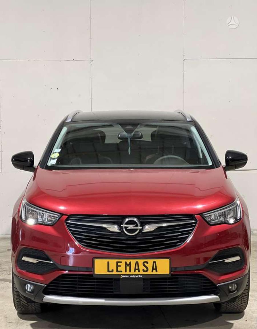 Red Opel Grandland X 2020 in Klaipeda, with an engine capacity of 1.50 L and mileage of 179 thousand km for 10999 €, photo 6 on AUTOMOTO.COM.LV