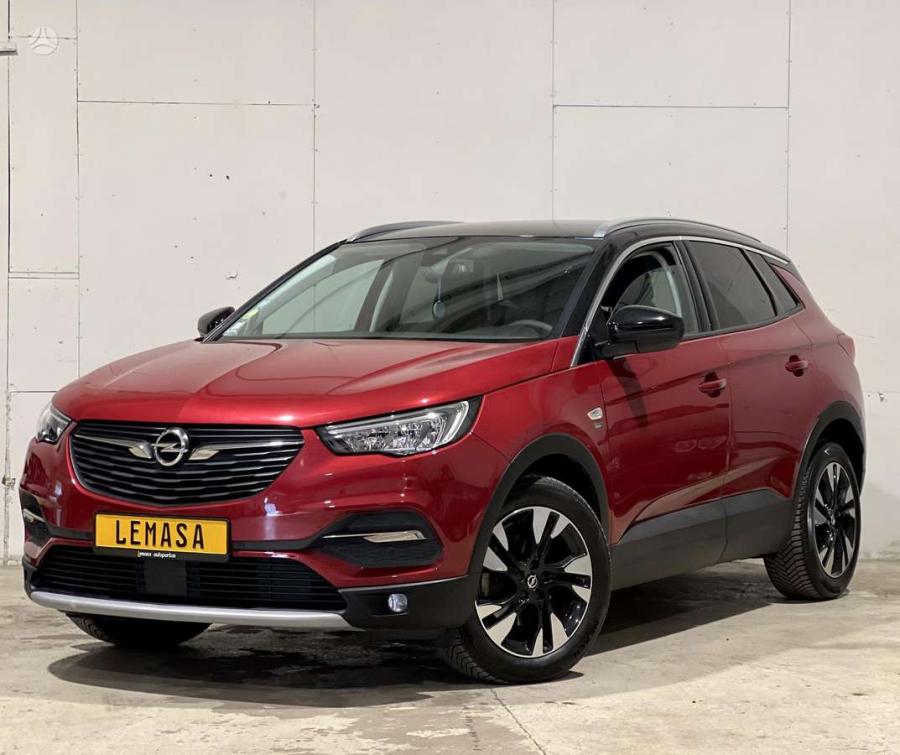 Red Opel Grandland X 2020 in Klaipeda, with an engine capacity of 1.50 L and mileage of 179 thousand km for 10999 €, photo 10 on AUTOMOTO.COM.LV