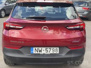 Sarkans Opel Grandland X 2021 Rīga, ar dzinēja tilpumu 1.60 L un nobraukumu 24 tūkst. km par 18900 €, foto 3 vietnē AUTOMOTO.COM.LV