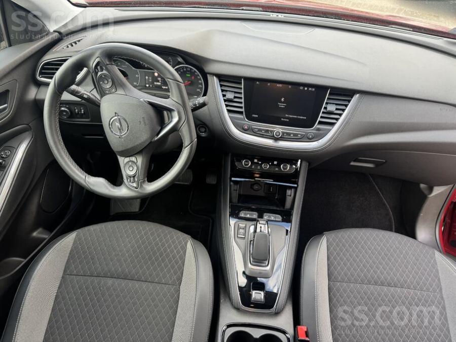 Sarkans Opel Grandland X 2021 Rīga, ar dzinēja tilpumu 1.60 L un nobraukumu 24 tūkst. km par 18900 €, foto 10 vietnē AUTOMOTO.COM.LV