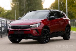 Red Opel Grandland X 2022 in Jelgava, with an engine capacity of 1.50 L and mileage of 0 thousand km for 17500 €, photo  on AUTOMOTO.COM.LV