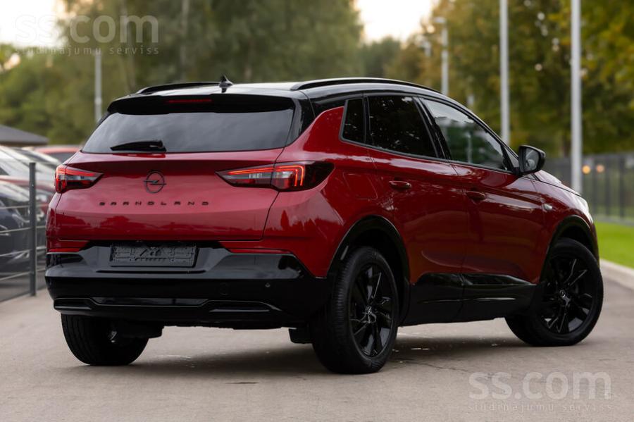Red Opel Grandland X 2022 in Jelgava, with an engine capacity of 1.50 L and mileage of 0 thousand km for 17500 €, photo 7 on AUTOMOTO.COM.LV