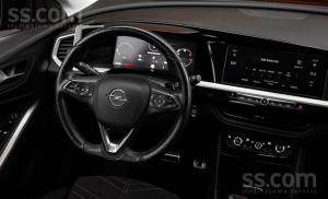 Red Opel Grandland X 2022 in Jelgava, with an engine capacity of 1.50 L and mileage of 0 thousand km for 17500 €, photo 12 on AUTOMOTO.COM.LV