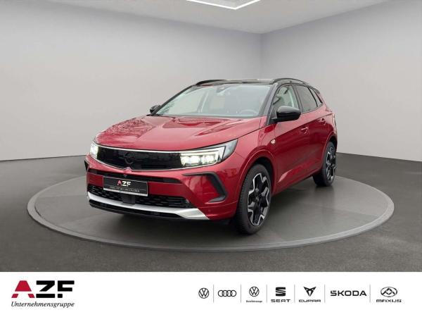 Красный Опель Grandland X 2023 в Каунас, объемом двигателя 1.20 л и пробегом 22 тыс. км за 26293 €, фото 1 на AUTOMOTO.COM.LV