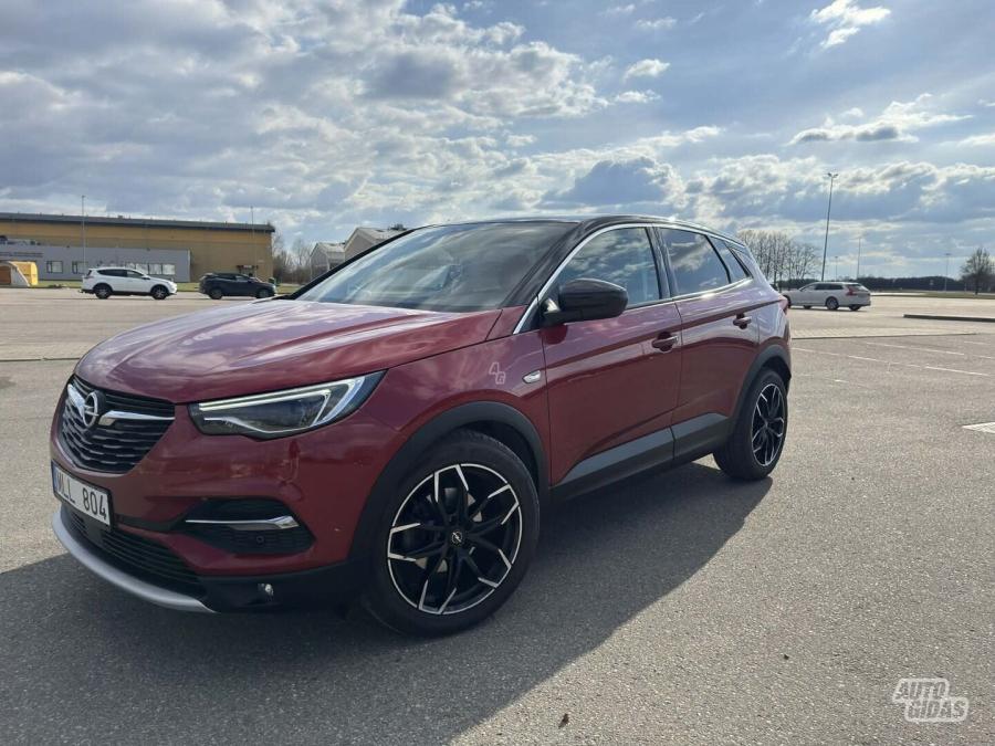 Sarkans Opel Grandland X 2018 Kauņa, ar dzinēja tilpumu 2.00 L un nobraukumu 212 tūkst. km par 13450 €, foto 3 vietnē AUTOMOTO.COM.LV