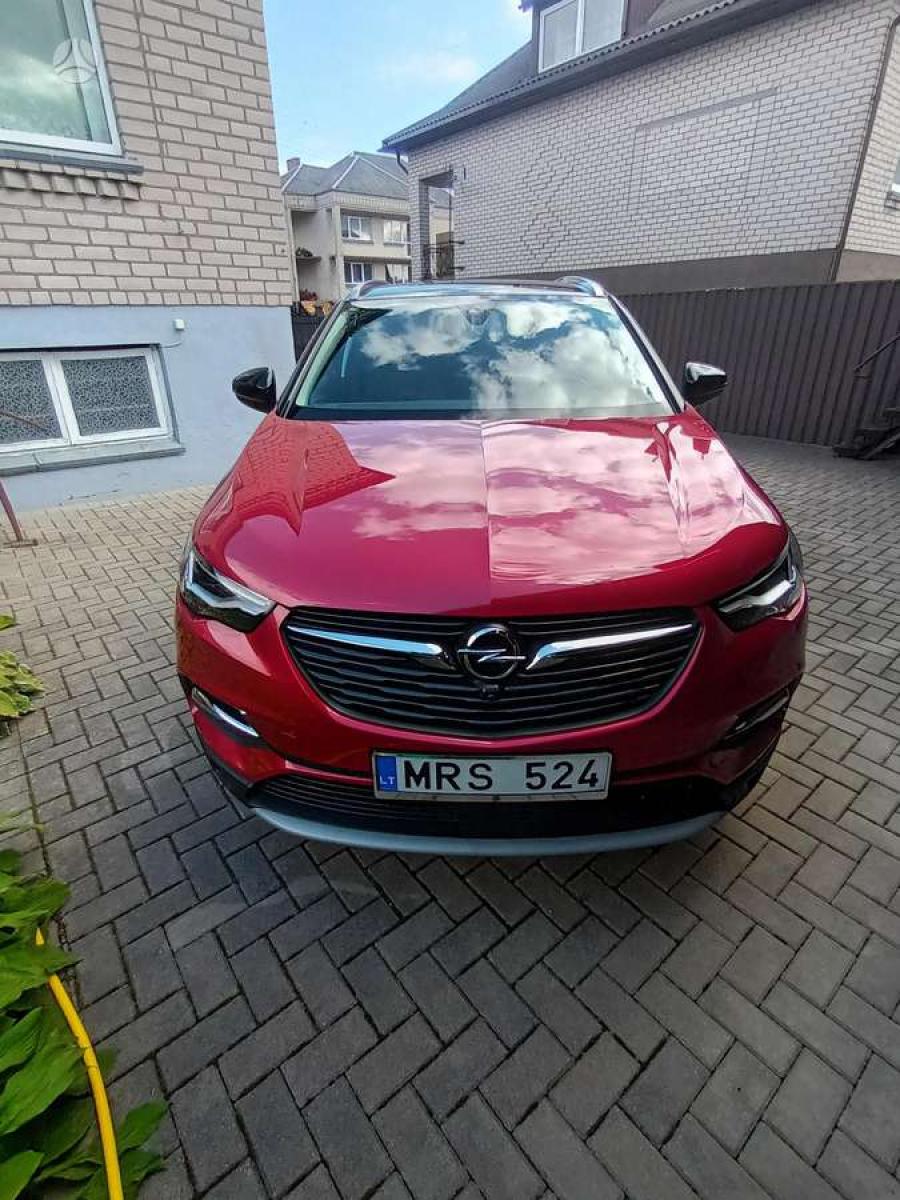 Red Opel Grandland X 2021 in Telschi, with an engine capacity of 0.00 L and mileage of 147 thousand km for 12500 €, photo 3 on AUTOMOTO.COM.LV