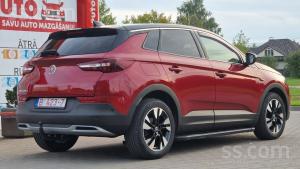 Красный Опель Grandland X 2019 в Елгава, объемом двигателя 1.20 л и пробегом 110 тыс. км за 10950 €, фото 5 на AUTOMOTO.COM.LV