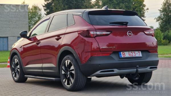 Красный Опель Grandland X 2019 в Елгава, объемом двигателя 1.20 л и пробегом 110 тыс. км за 10950 €, фото 8 на AUTOMOTO.COM.LV