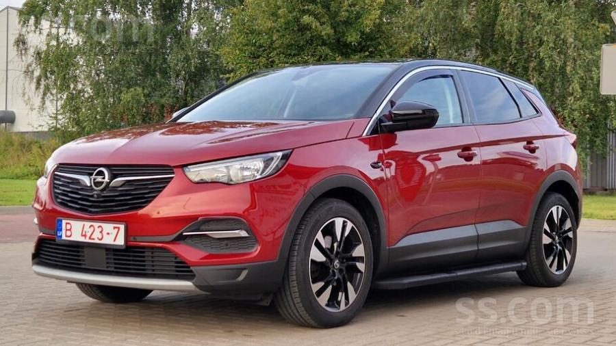 Красный Опель Grandland X 2019 в Елгава, объемом двигателя 1.20 л и пробегом 110 тыс. км за 10950 €, фото 10 на AUTOMOTO.COM.LV