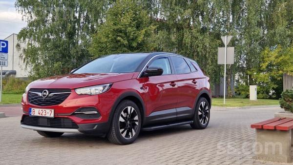 Красный Опель Grandland X 2019 в Елгава, объемом двигателя 1.20 л и пробегом 110 тыс. км за 10950 €, фото 11 на AUTOMOTO.COM.LV