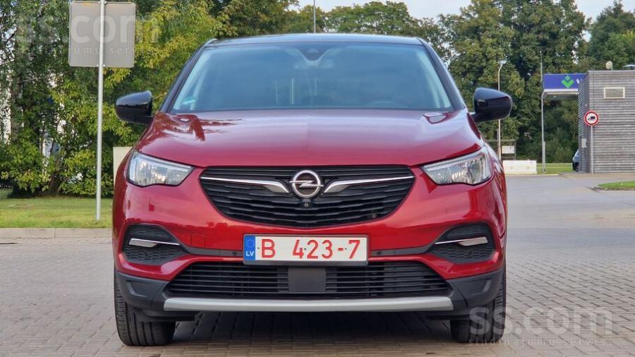 Красный Опель Grandland X 2019 в Елгава, объемом двигателя 1.20 л и пробегом 110 тыс. км за 10950 €, фото 12 на AUTOMOTO.COM.LV