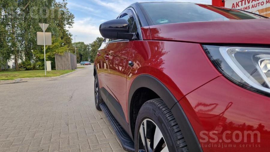 Красный Опель Grandland X 2019 в Елгава, объемом двигателя 1.20 л и пробегом 110 тыс. км за 10950 €, фото 17 на AUTOMOTO.COM.LV